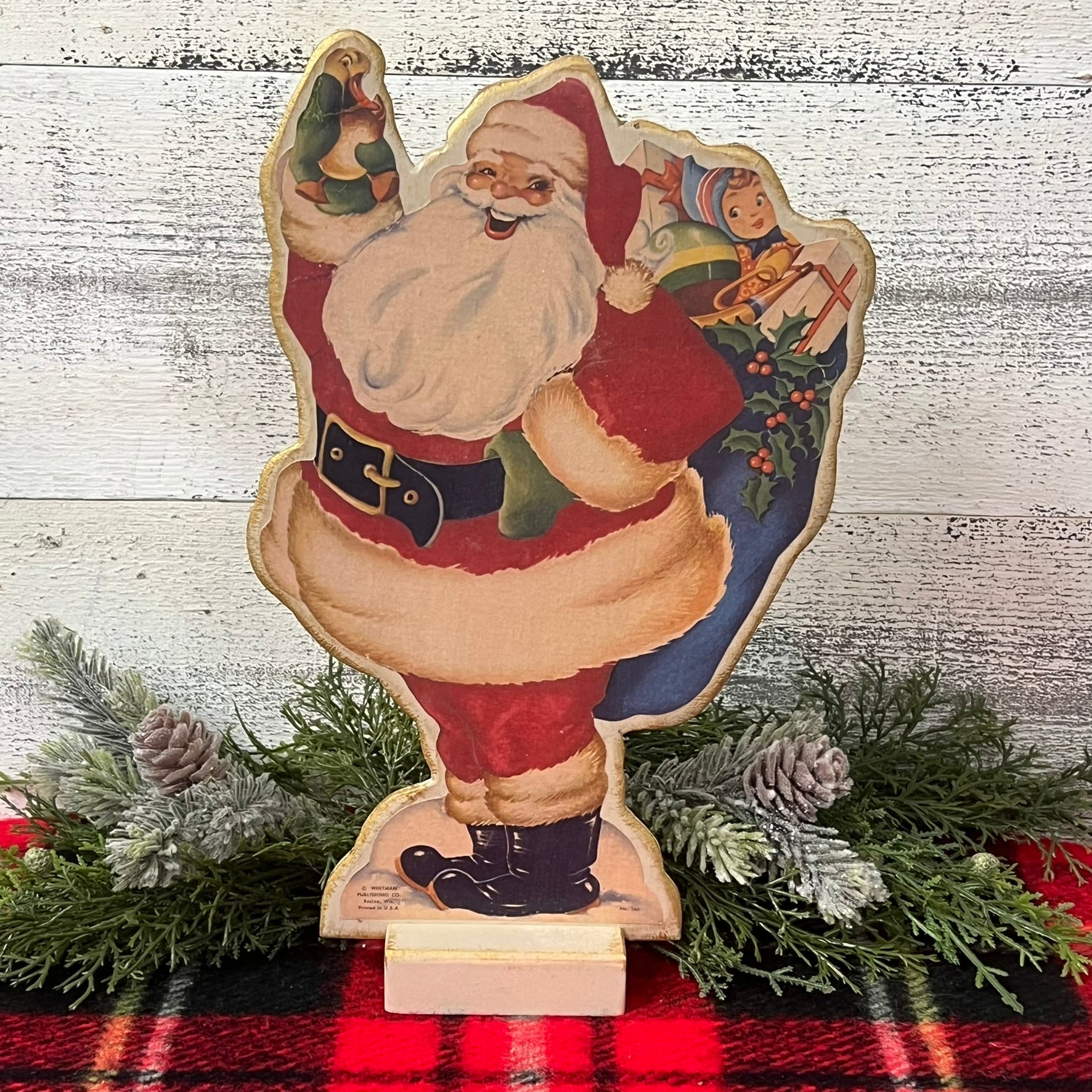 Postcard Cut-Out Decor - "Santa Deliveries" – PostcardPantry